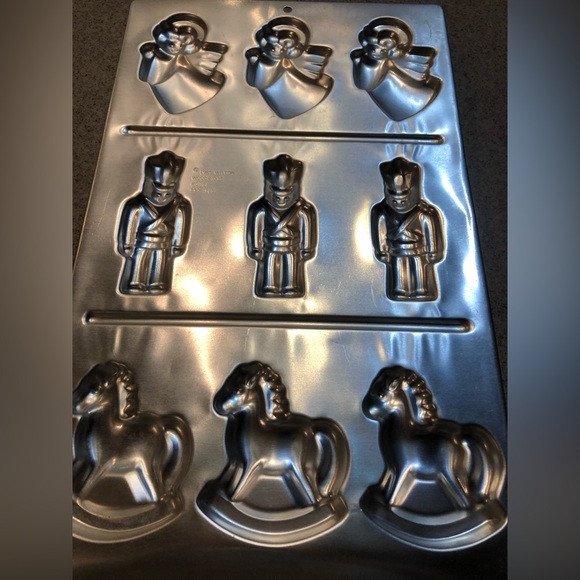 Wilton | Kitchen | Wilton Angel Soldier Horse Cookie Mold Pan 23613 ...
